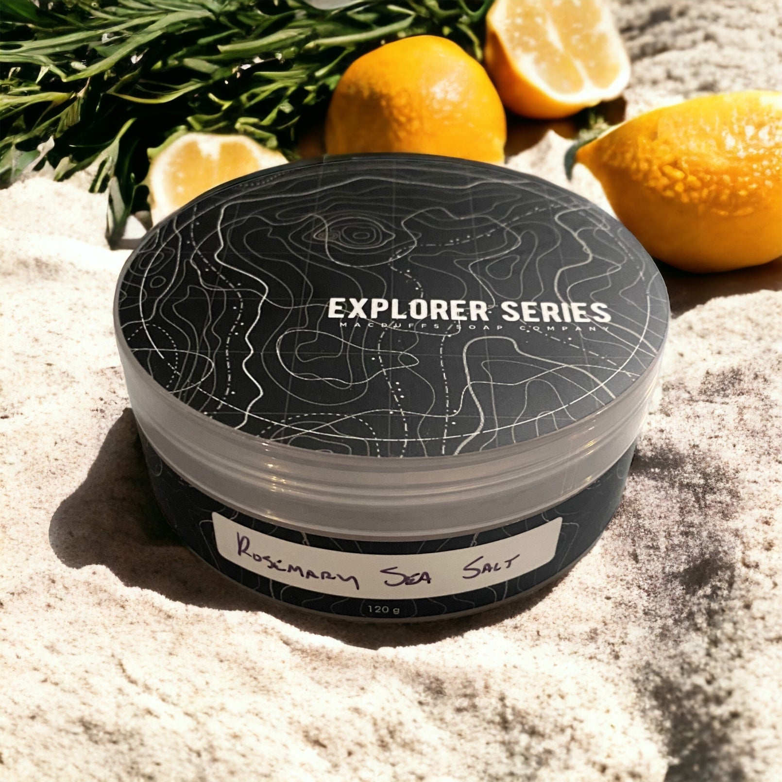 Macduffs Soap Company | ROSEMARY SEA SALT (EXPLORER SERIES) SHAVE SOAP ...