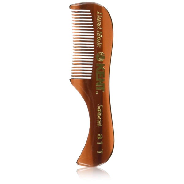 Kent | 81T Handmade Sawcut Beard and Mustache Comb – Top of the Chain