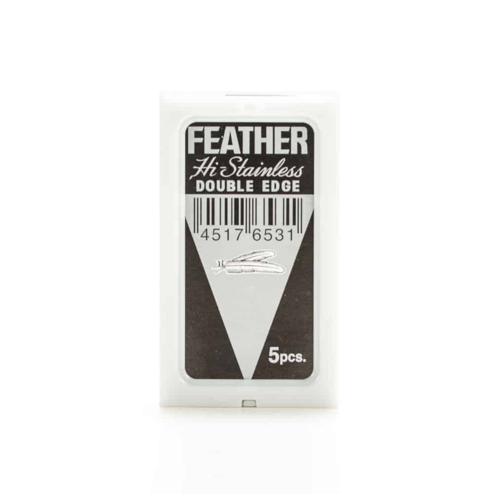 5 Feather Double Edge Razor Blades – Top of the Chain