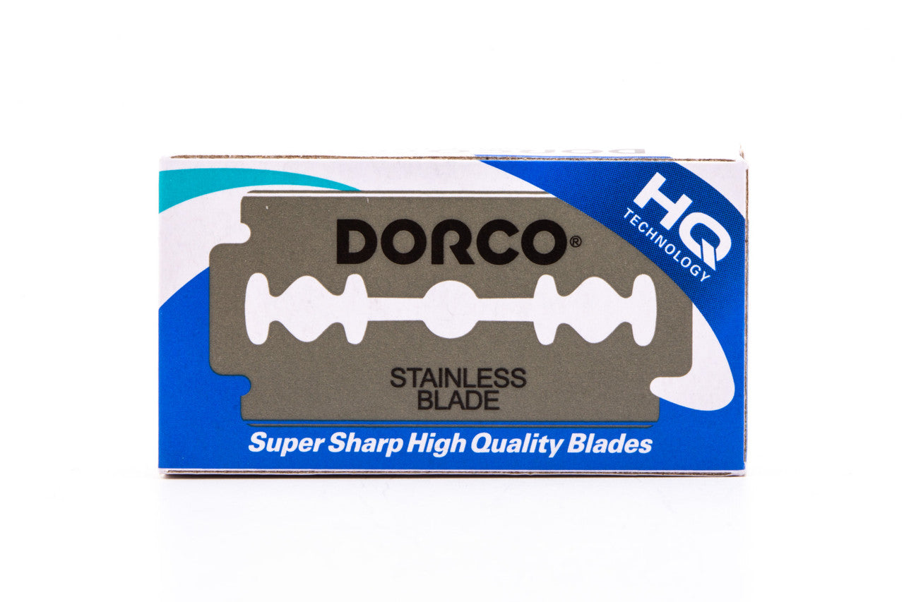 Dorco | HQ Platinum Double Edge (DE) Blades, 10 Blades – Top of the Chain
