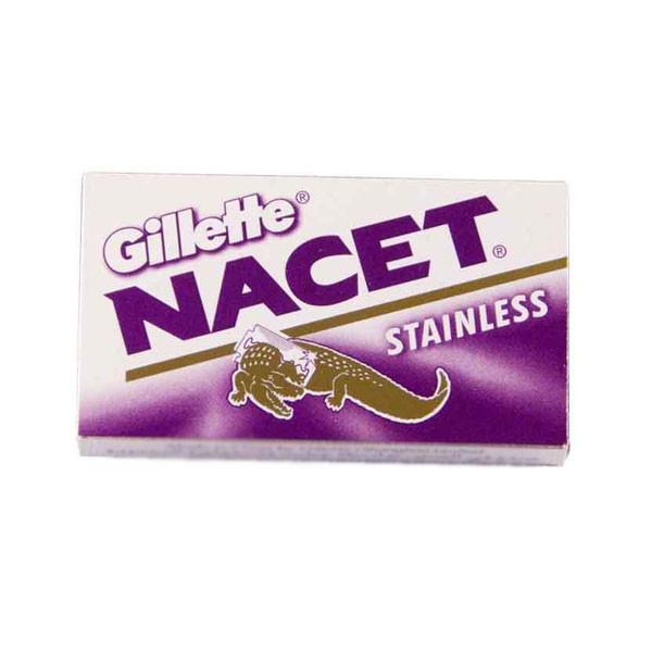 Gillette Nacet | Double Edge Safety Blades, 5 blades – Top of the Chain