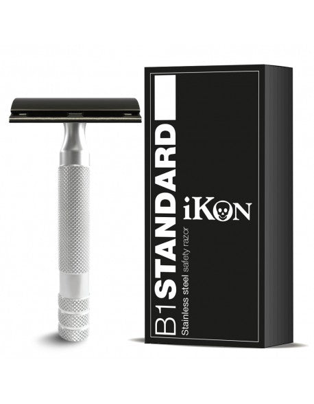 iKon | B1 Standard Closed Comb Stainless Steel Safety Razor – Top of ...