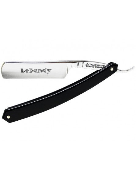 Thiers Issard | "Le Dandy" 5/8" Black Handle Straight Razor – Top of ...
