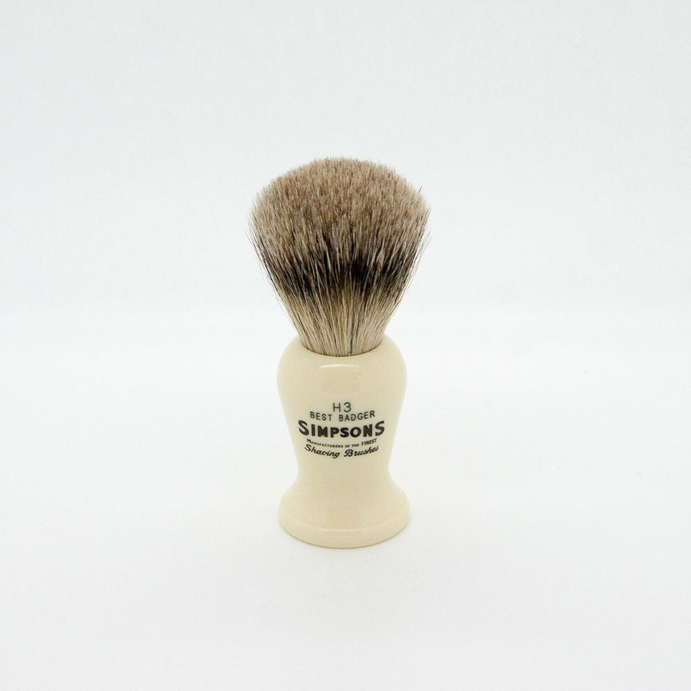 Simpsons | Harvard H3 Best Badger Shaving Brush – Top of the Chain